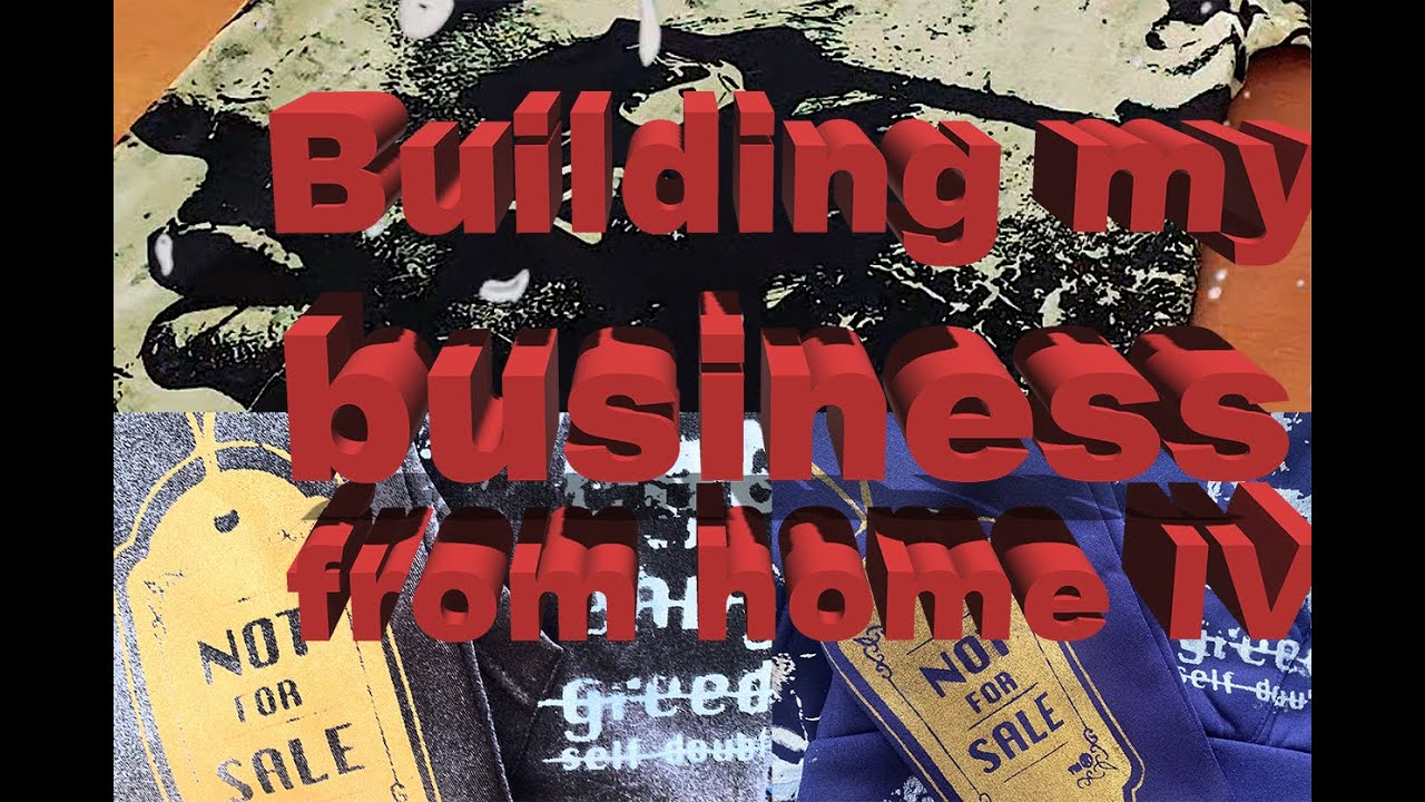 Building my business from home part 4 - YouTube