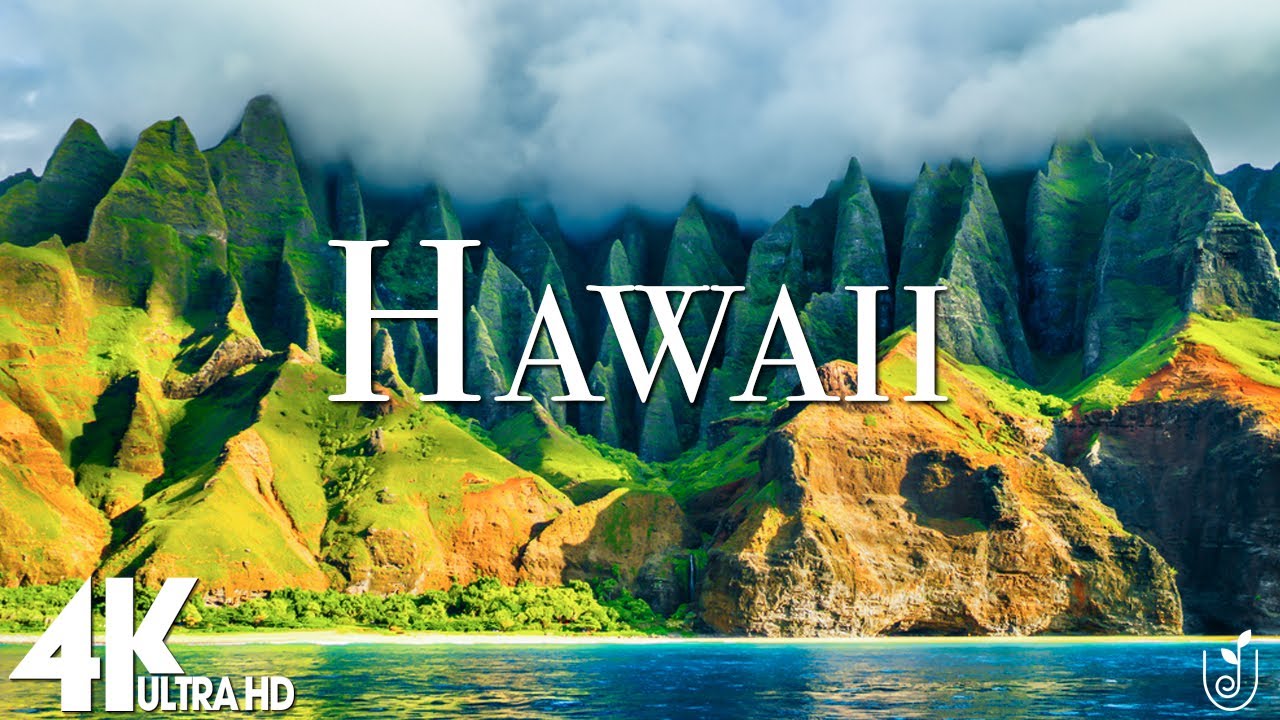 Hawaii Relaxation Film 4K - Meditation Relaxing Music - Stunning ...