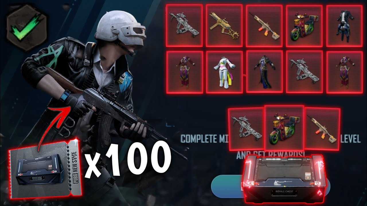 OPEN! MYTHIC CRATE'S 😱 || ROYALE CHEST CRATE OPENING - 100 CRATE ...