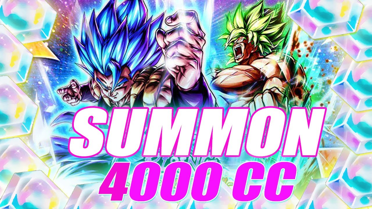 Summon New Banner Ultra Gogeta Blue 4000 cc Dragon Ball Legends DBL ...