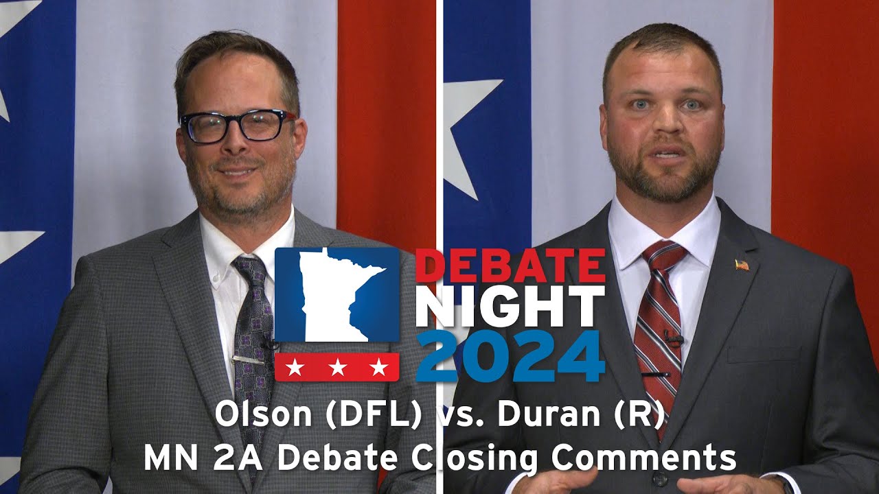 MN 2A Debate: Reed Olson & Bidal Duran's Closing Comments - YouTube