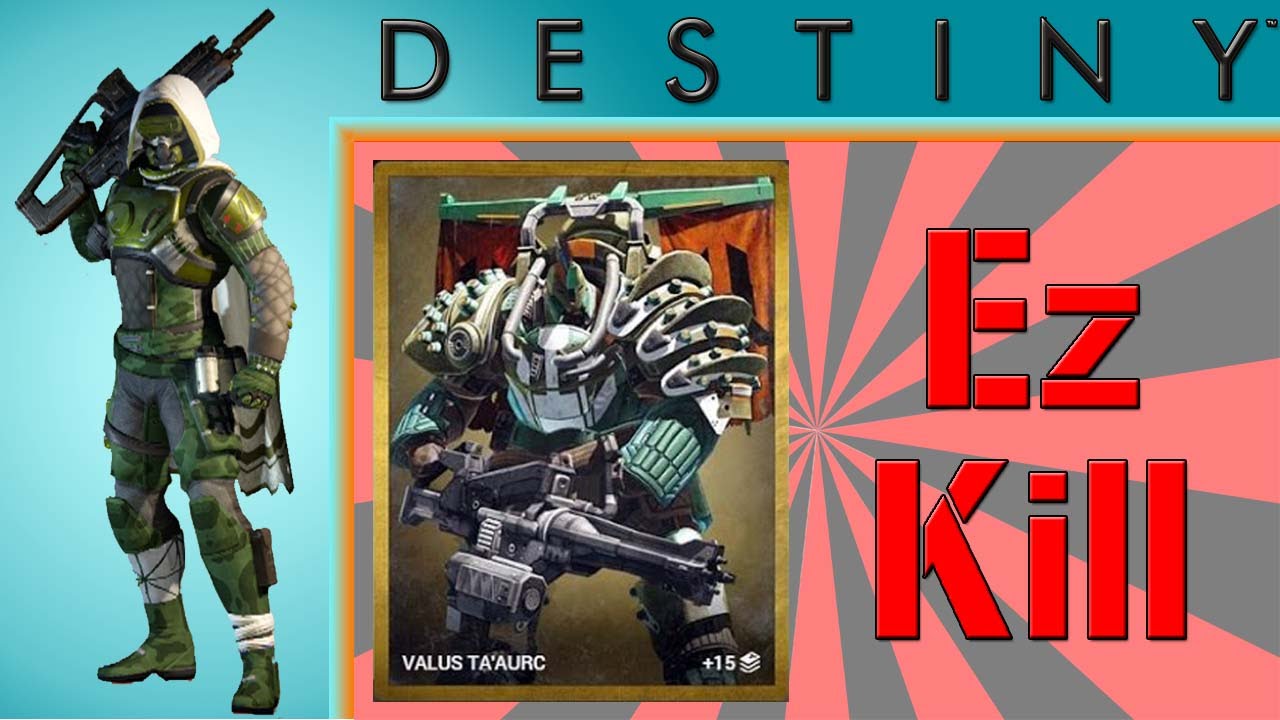 Destiny the Game How to Kill Valus Ta'aurc the Best Way | Meridian Bay ...