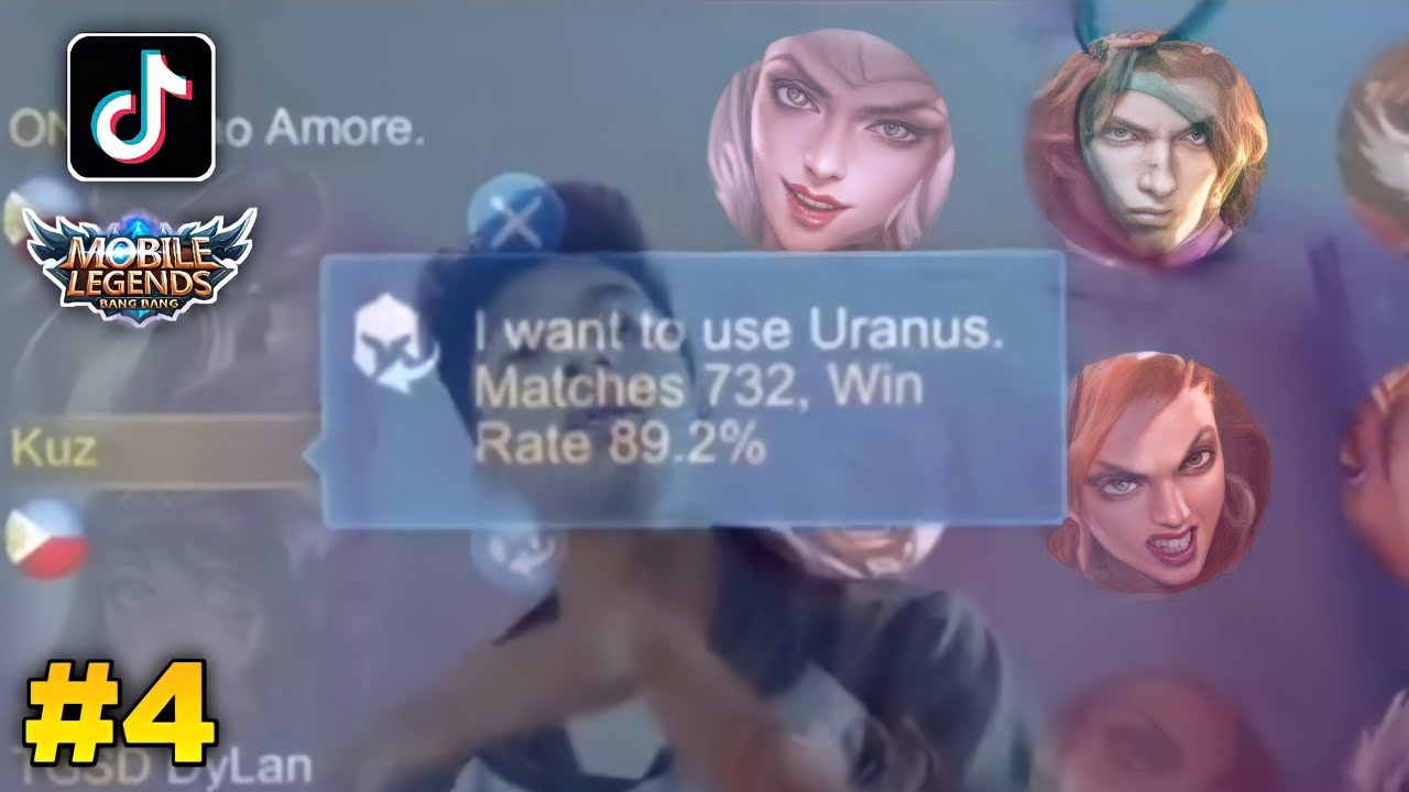FAKE WINRATE PRANK #4 - TikTok ML Compilations | MLBB - YouTube
