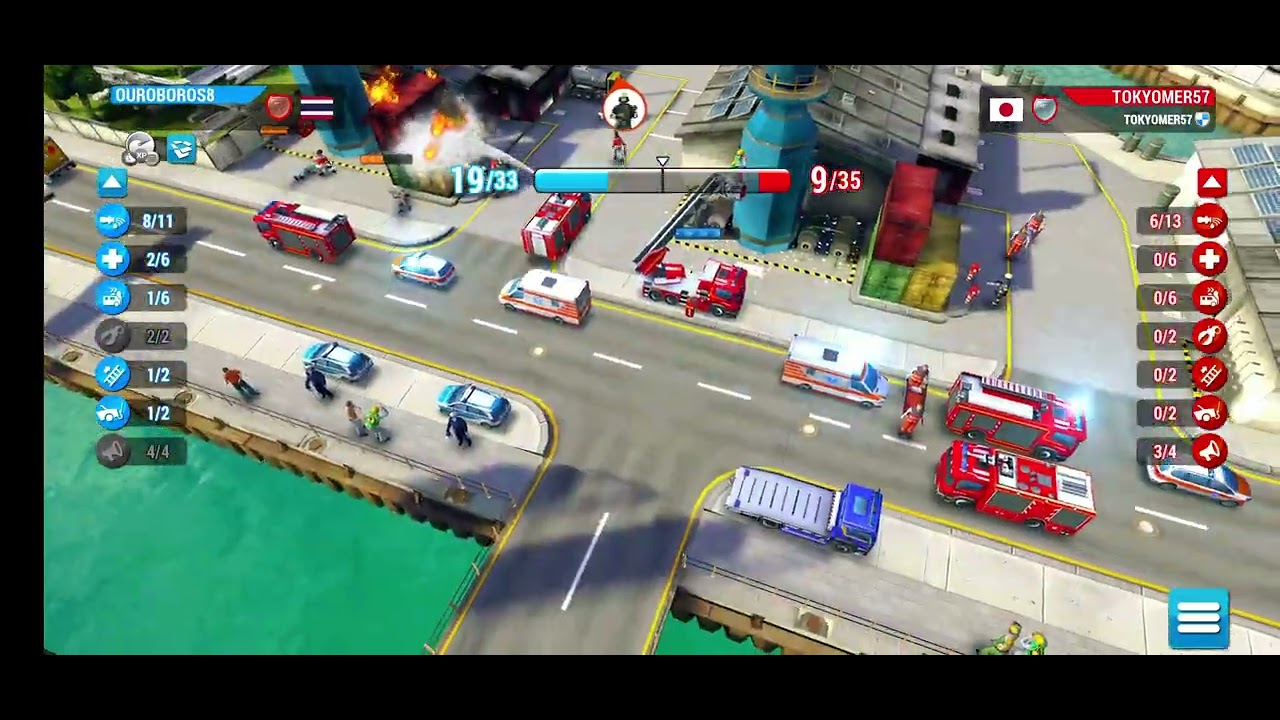 Oil tank towers on fire! | EMERGENCY HQ: rescue strategy - YouTube