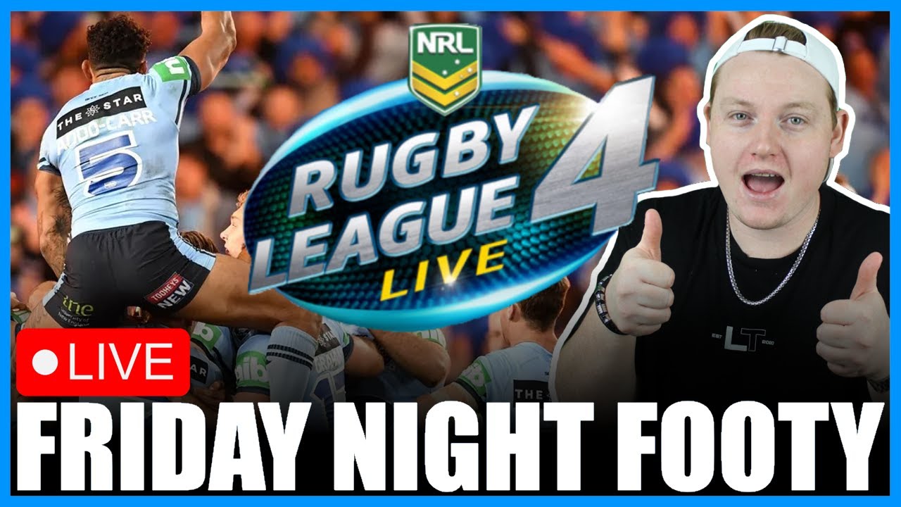 FRIDAY NIGHT FOOTY STREAM ON RLL4 - YouTube