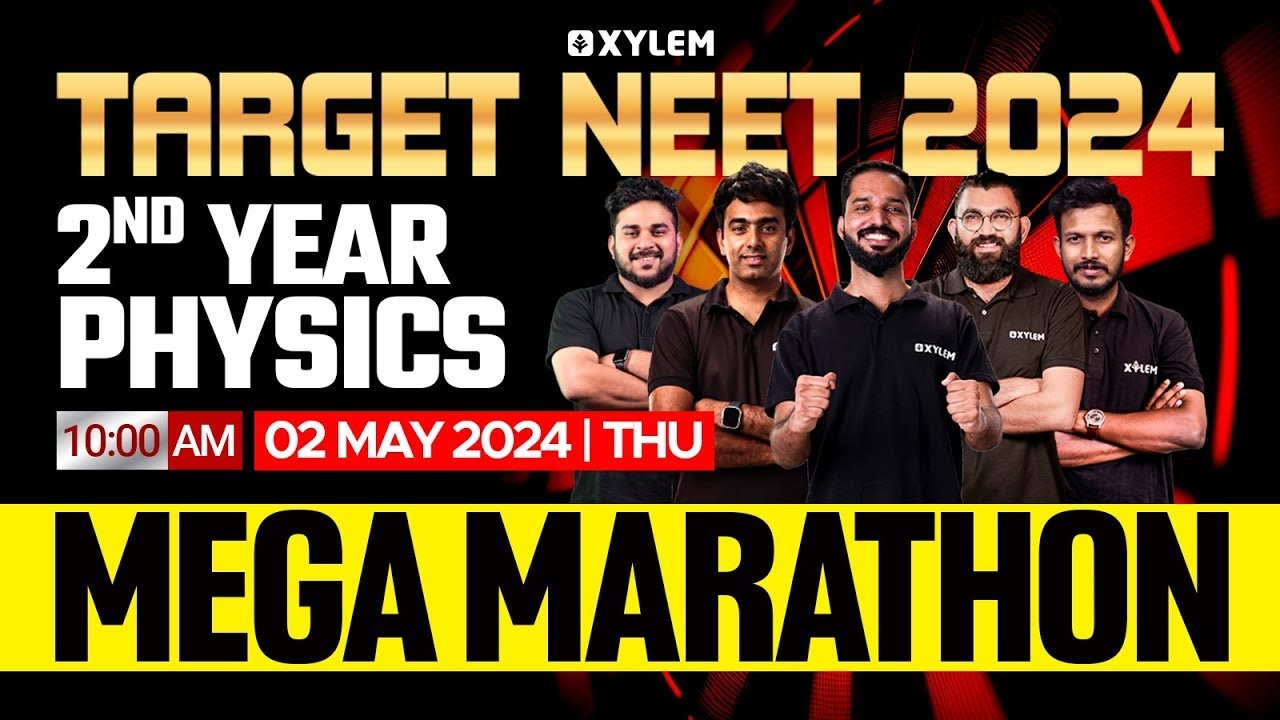 Target NEET 2024 - First Year Physics | Mega Marathon | Last Part ...