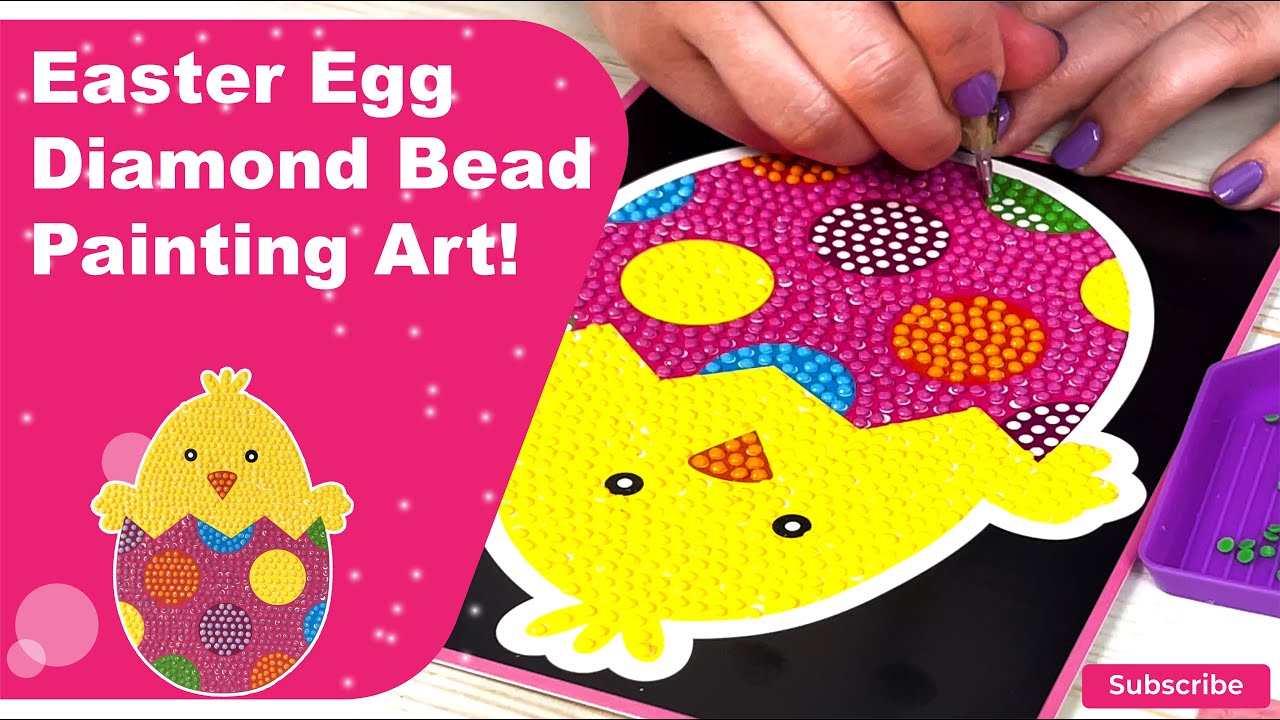 Easter Diamond Painting Tutorial 🐣 - Create Your Own Sparkling Artwork ...