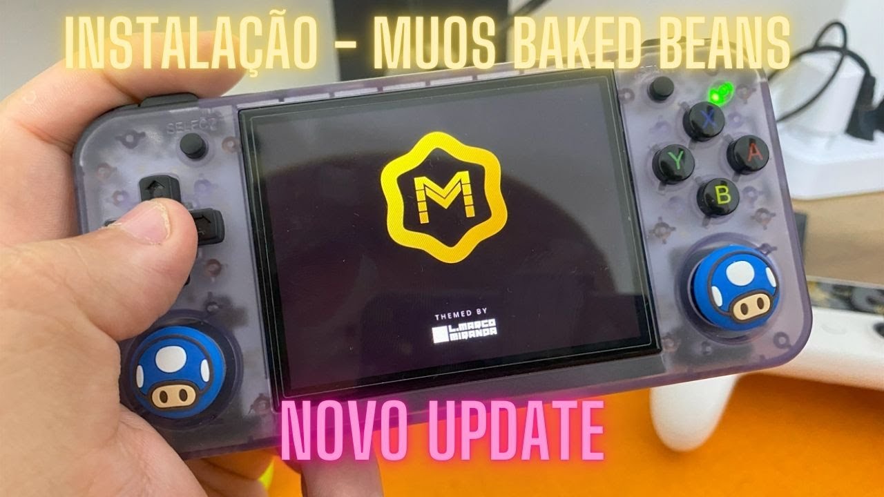 RG35XX H - muOS Update 2405.2 BAKED BEANS - YouTube