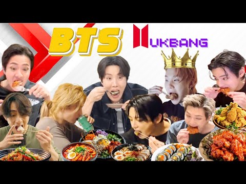 BTS 방탄소년단  Mukbang & Eating Food #bts #방탄소년단 #jk #taehyung #bighit #2026 #mukbang #eat #swim 