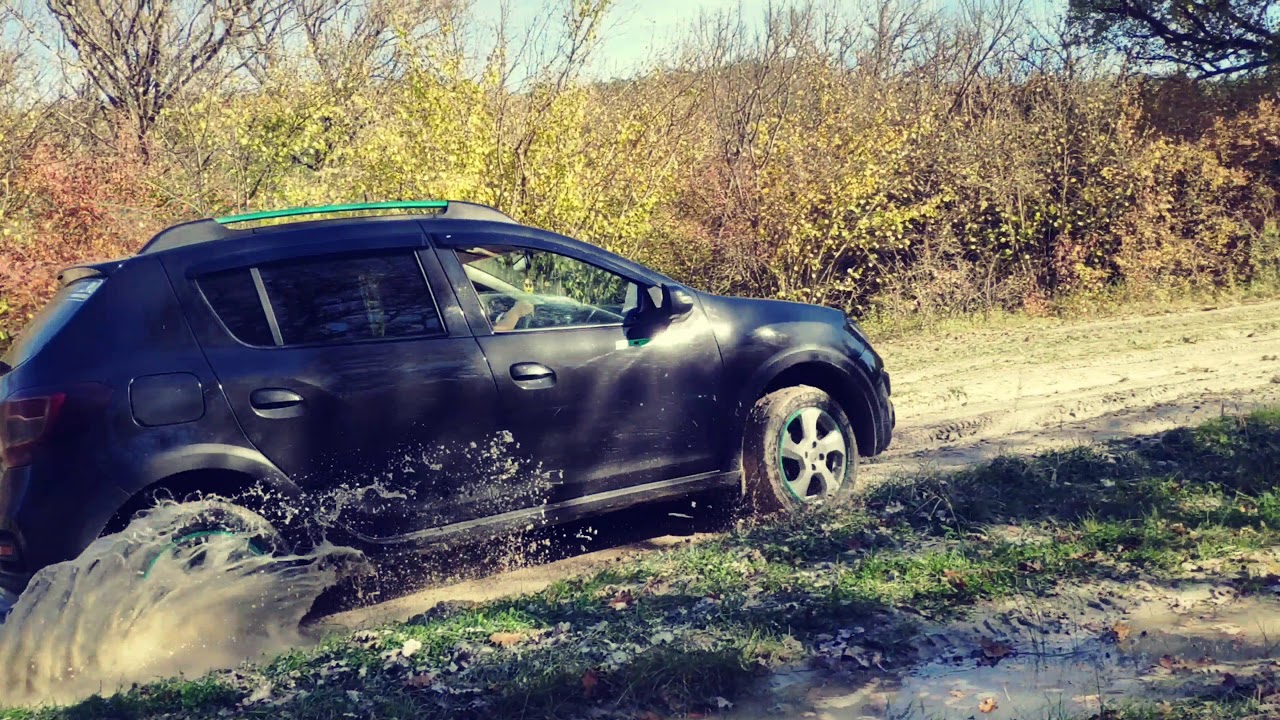 Renault sandero stepway | тест | off-road | - YouTube