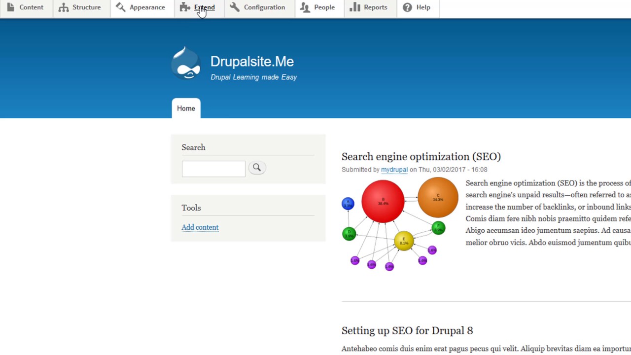 Drupal 8 SEO - A helpful Search Tool - Coffee - YouTube
