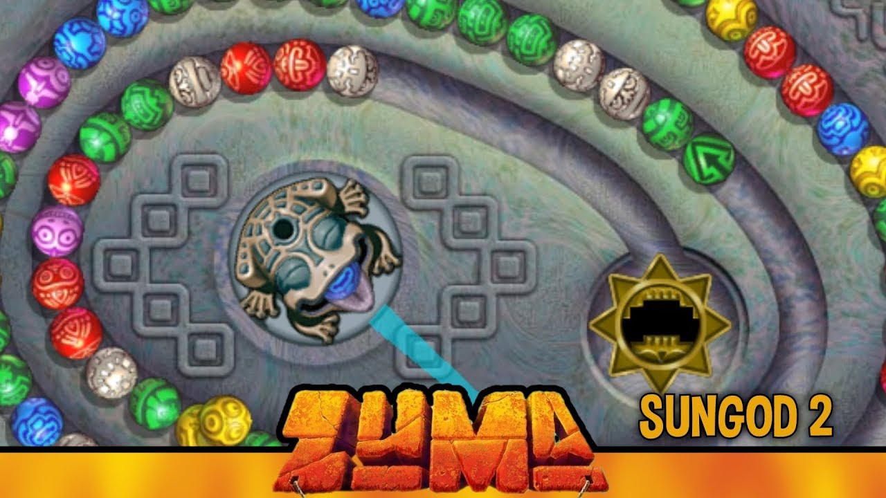 ZUMA DELUXE – PRACTICE – WHEN SPIRALS ATTACK (SUNGOD 2) - YouTube
