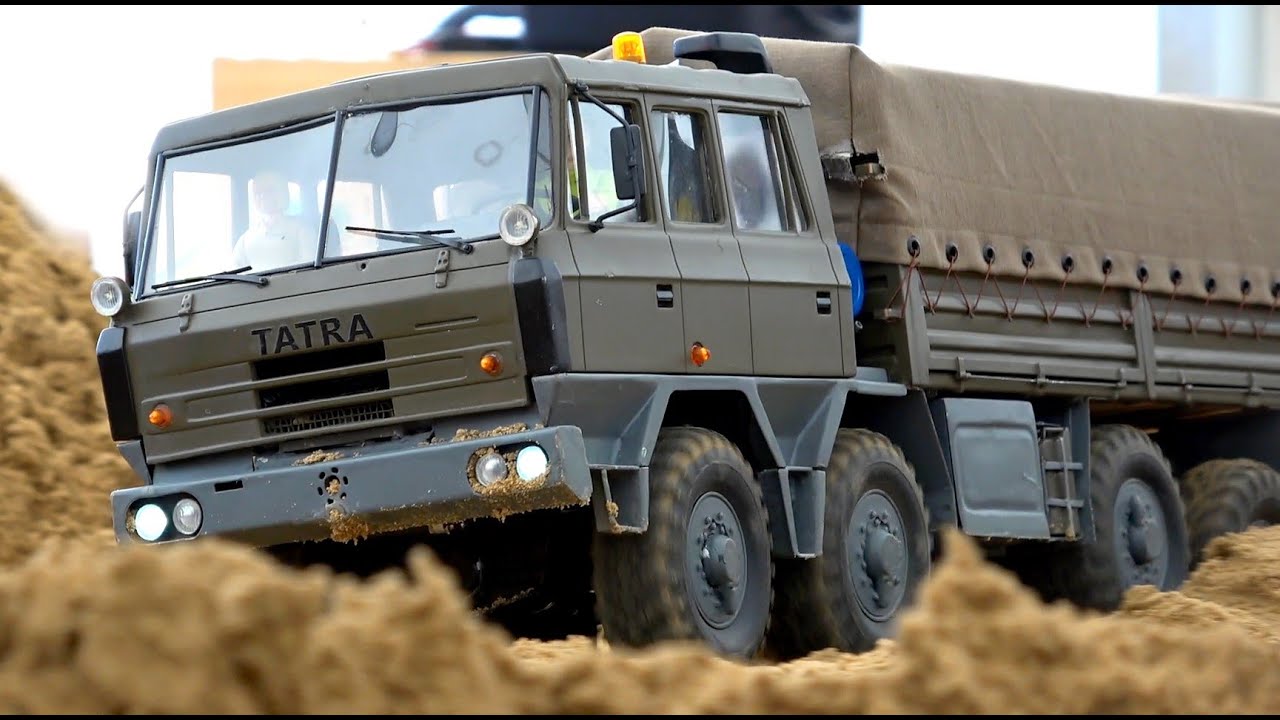 RC Trucks, amazing trucks TATRA- Dny techniky Kopřivnice 2021 part 1 ...