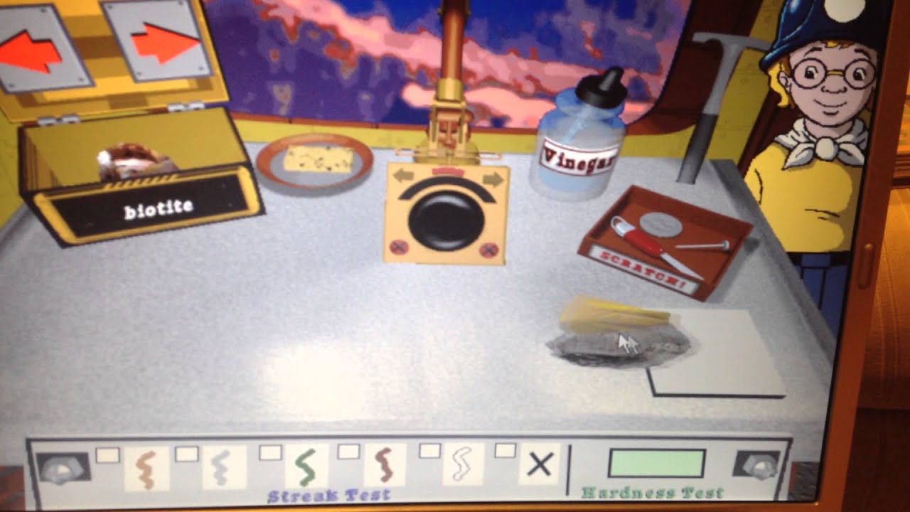 Let's Play Magic School Bus Explores Inside the Earth - Arnold's Geo ...