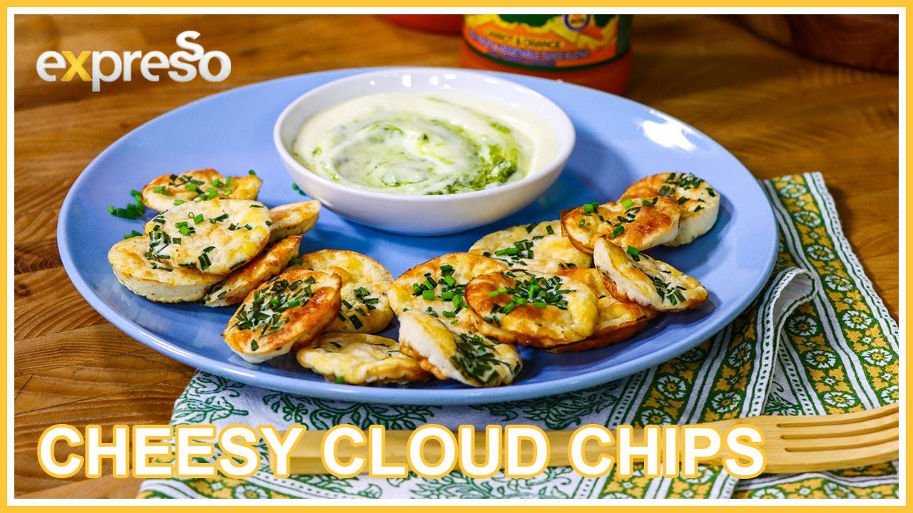Recipe: Cheesy Cloud Chips with Clover Krush - YouTube