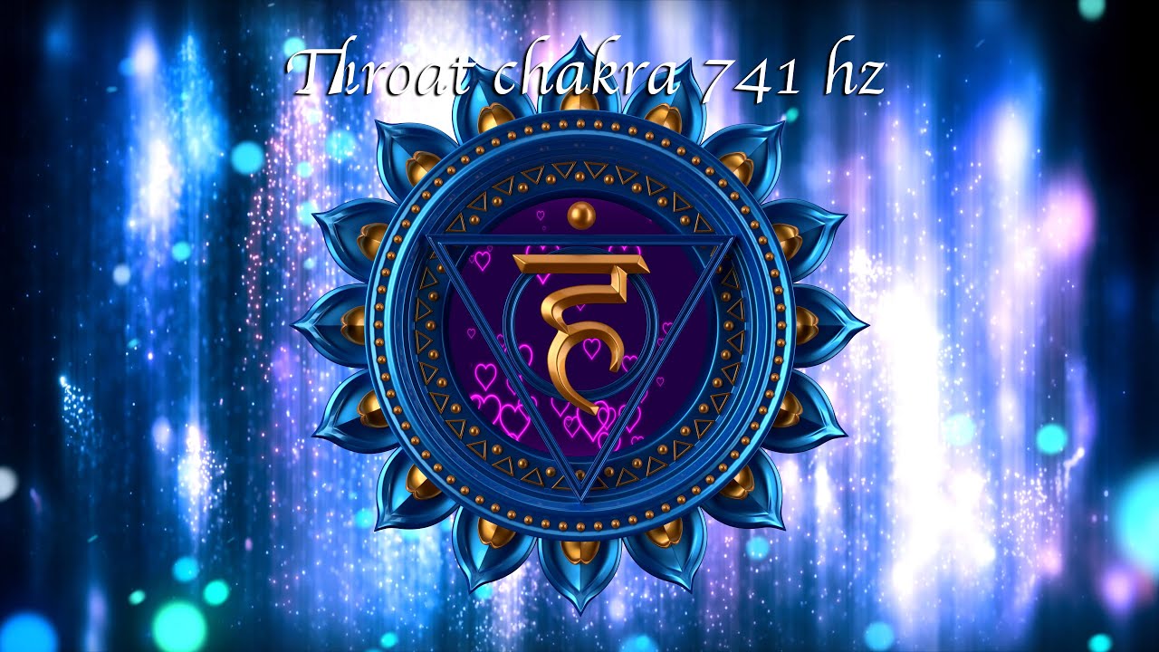 Throat chakra 741 Hz meditation - YouTube