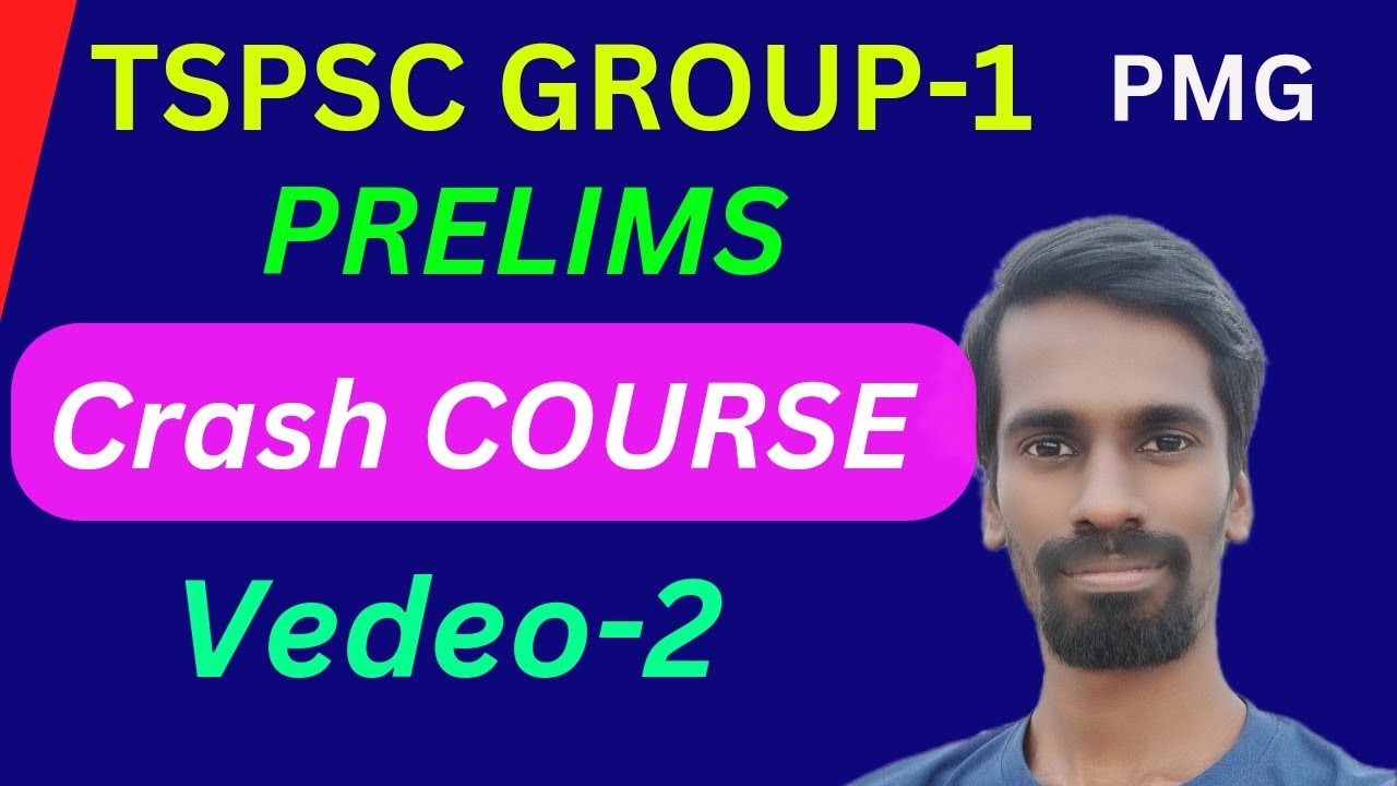 TARGET TSPSC GROUP-1 PRELIMS CRASH COURSE VIDEOS-2 - YouTube