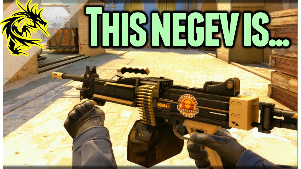 A Look at One of the most Crazy additions of CS:GO - THE. NEGEV. - YouTube