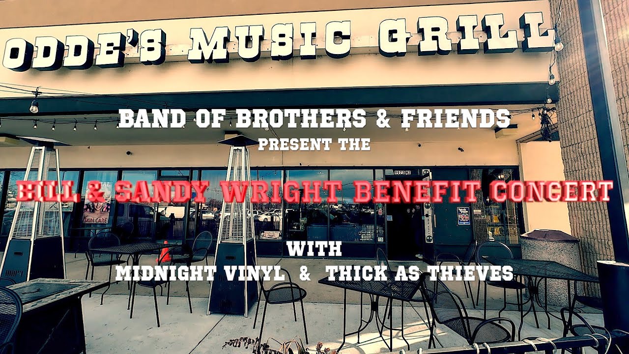 BAND OF BROTHERS & FRIENDS - Benefit Concert For Bill & Sandy Wright At Odde's Music Grill - YouTube