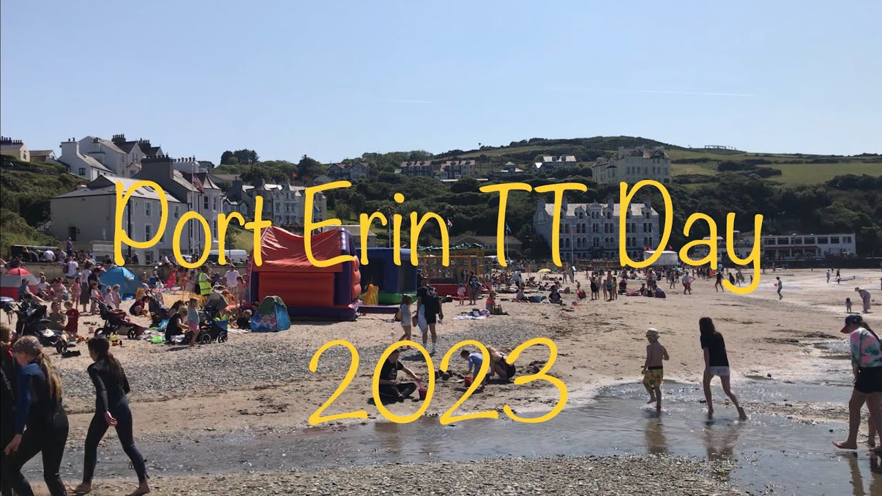 Busy at Port Erin TT Day 2023 - YouTube