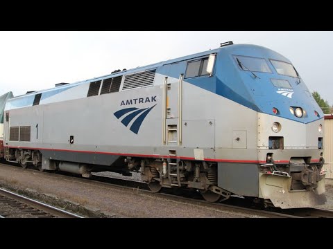 Amtrak Retired P42DC GE Genesis Locomotives Part 1 - YouTube