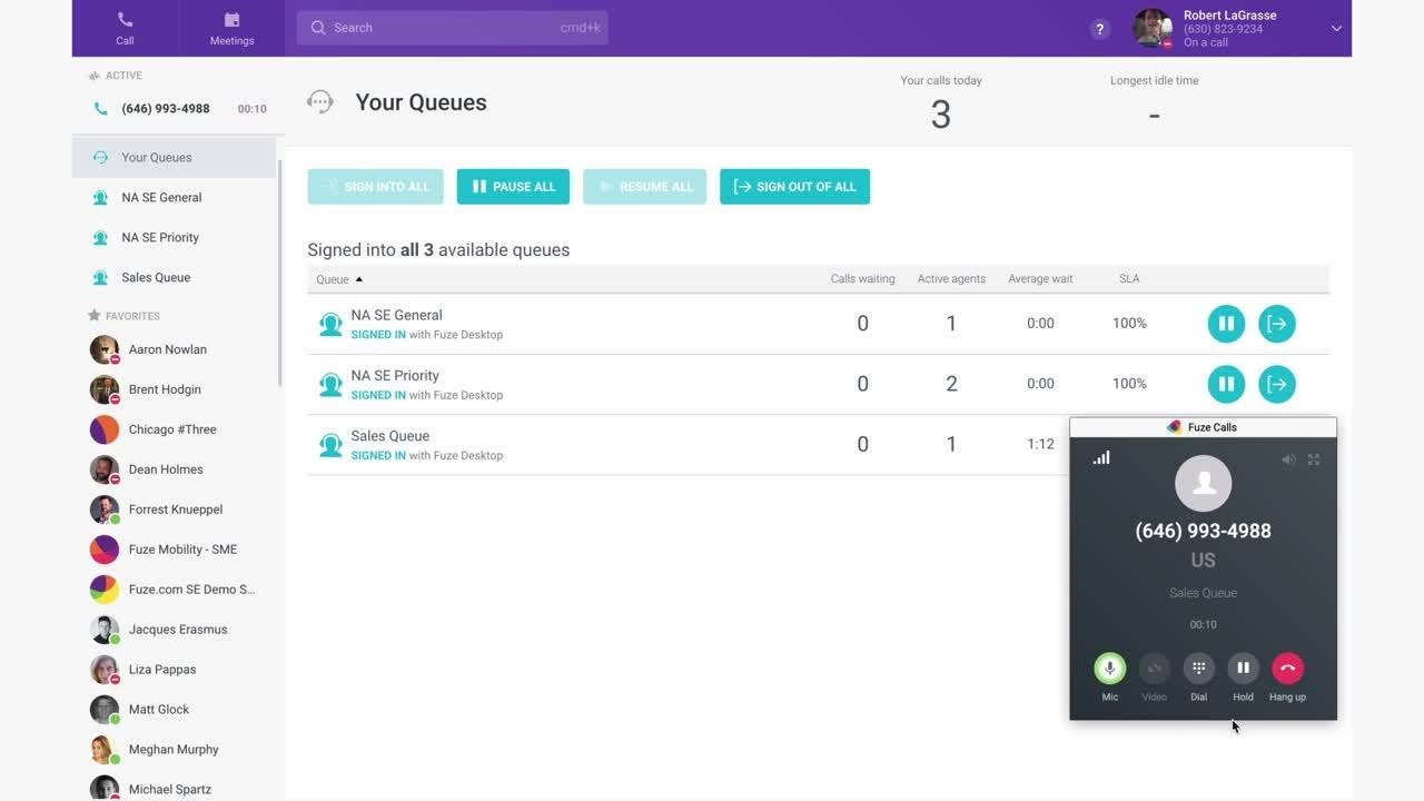 Fuze Contact Center - YouTube