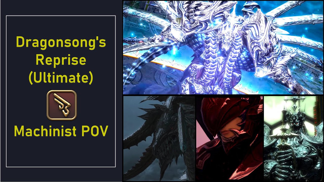 FFXIV - Dragonsong's Reprise (DSR) - MCH POV (7,130 DPS) - 6.2 - YouTube