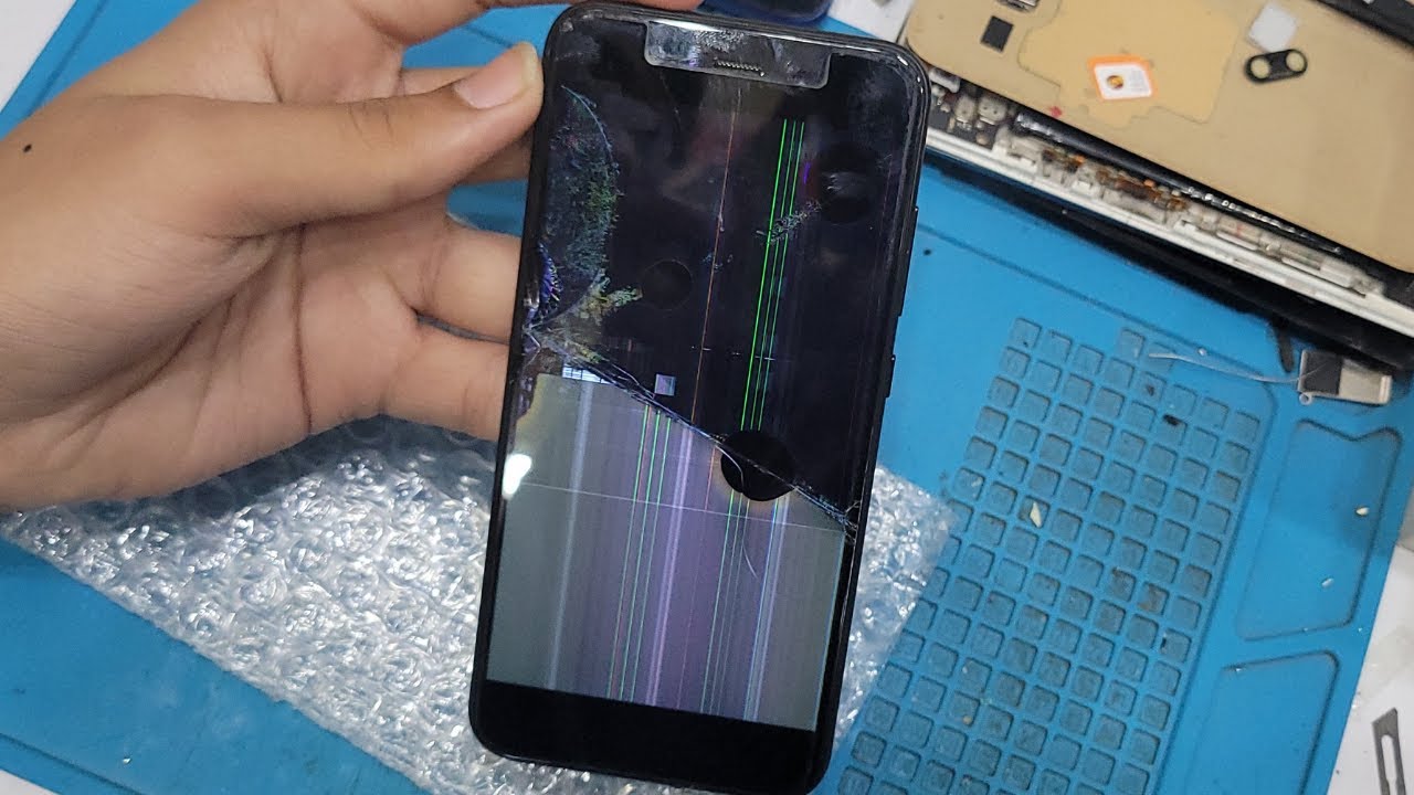 Huawei Nova Plus Destroyed Phone Repair - LCD Screen Replacement - YouTube