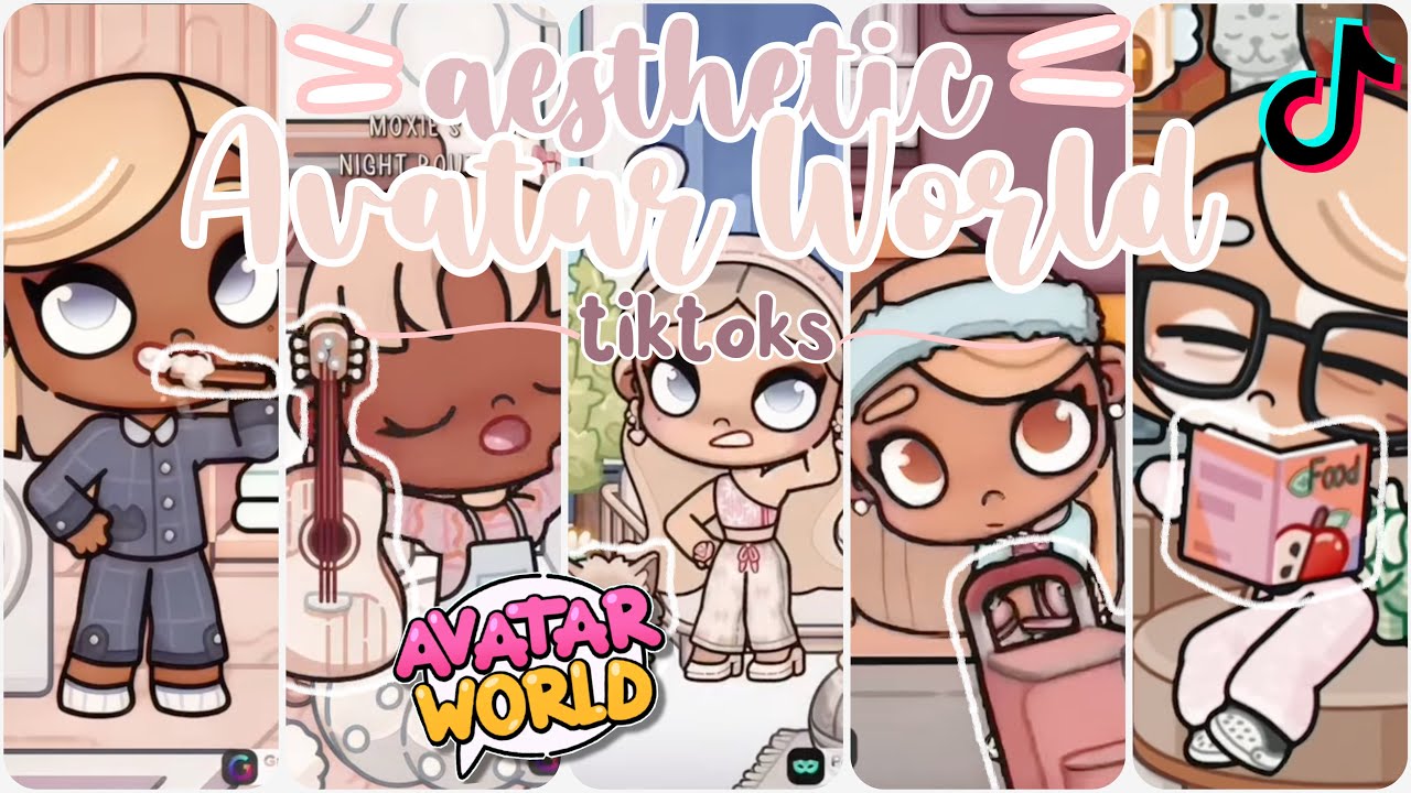 🕯️50 minutes of Aesthetic Avatar World (routines, roleplay, cooking etc ...