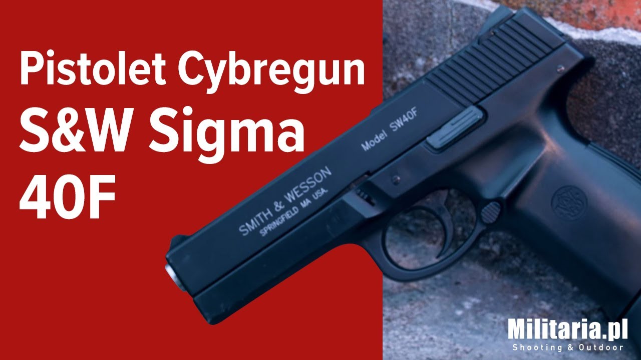 Pistolet ASG Cybergun S&W Sigma 40F - Militaria.pl - YouTube