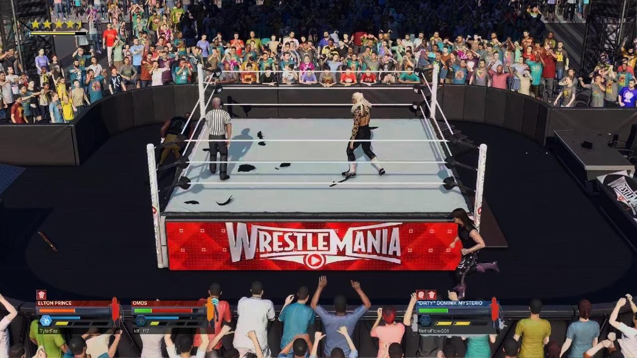 WWE 2K24 2V2 dominik mysterio - YouTube