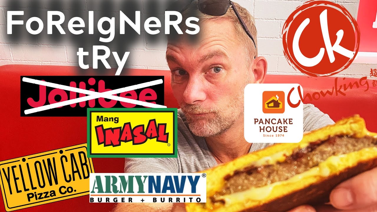 FILIPINO FAST FOOD CHAINS: Not named Jollibee - YouTube