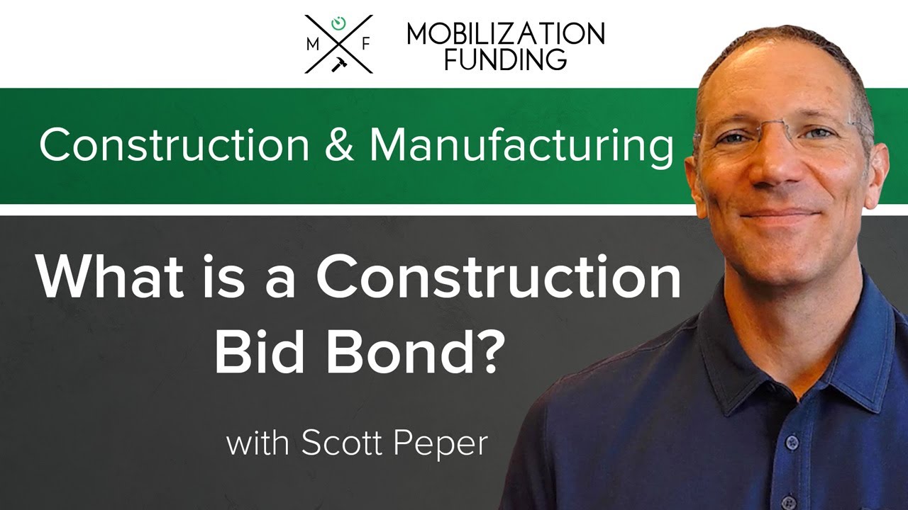 What is a Construction Bid Bond? - YouTube
