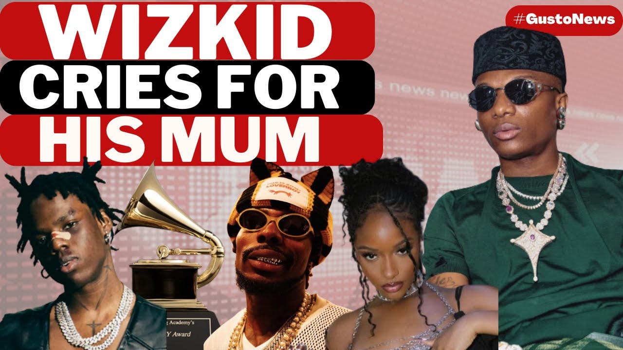 WIZKID Spotted Crying At Mum's Candle Light Procession | Asake Makes ...