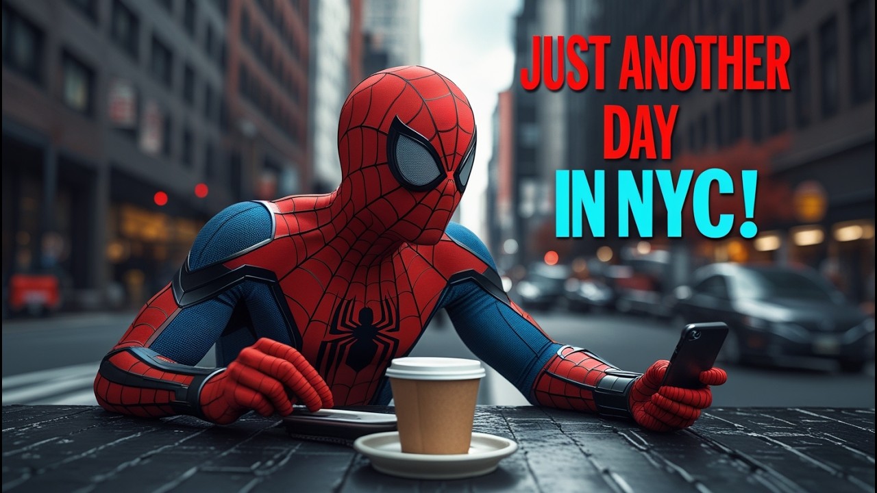 Spider Man’s Morning Routine in NYC Full Suit Vlog - YouTube