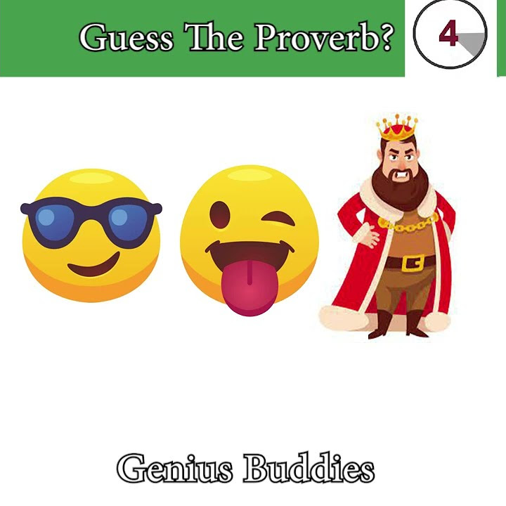 Guess The Proverb By Emoji part-20 | Genius Buddies | #shorts - YouTube