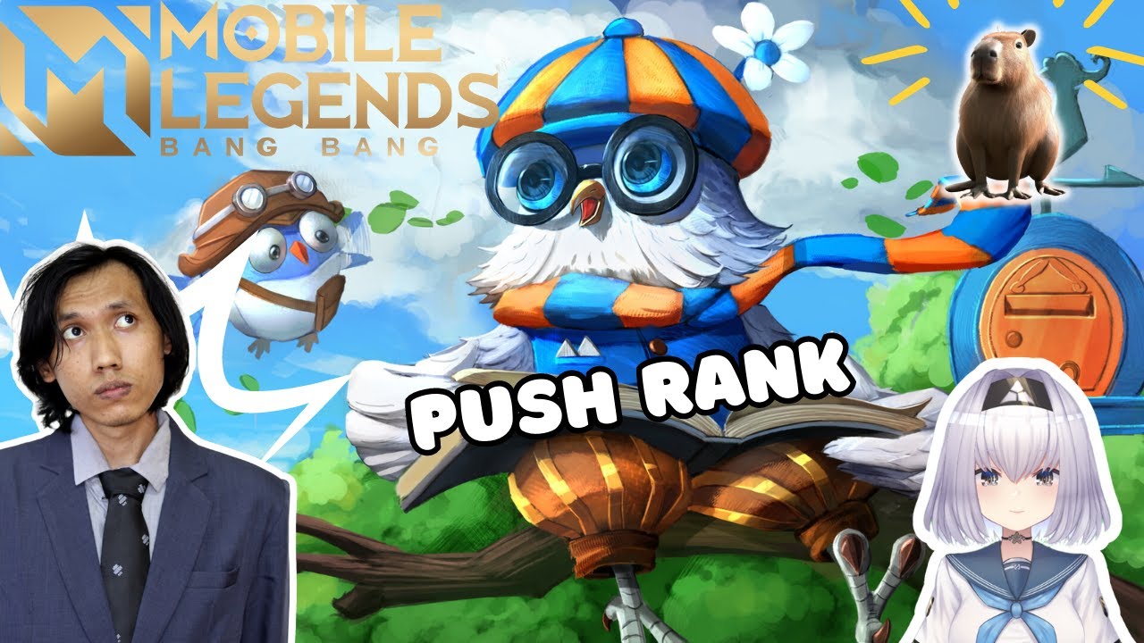 EPIC B NYA BADAK - Live Mobile Legends Indonesia Bareng AI VTuber - YouTube
