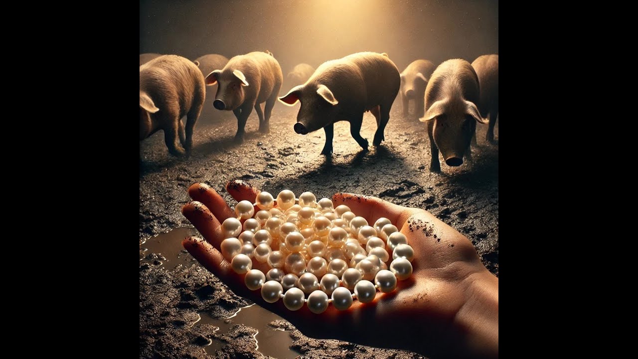 Pearls, Pigs and Discernment -Go Tell: Scripture from the Lord: Matt 7: ...