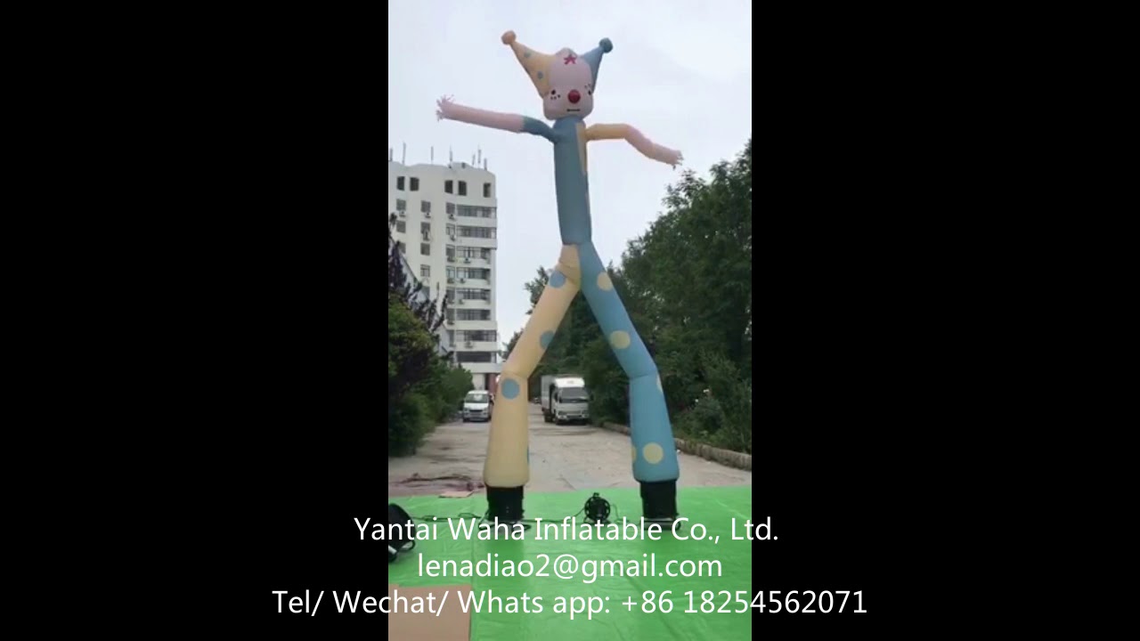 Commercial Inflatable Clown air dancer tube man for sale advertising ...