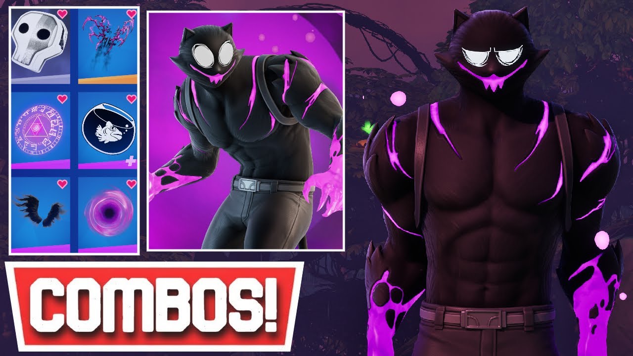 *NEW* BEST PHANTOM MEOWSCLES SKIN COMBOS [FORTNITEMARES 2023 ...