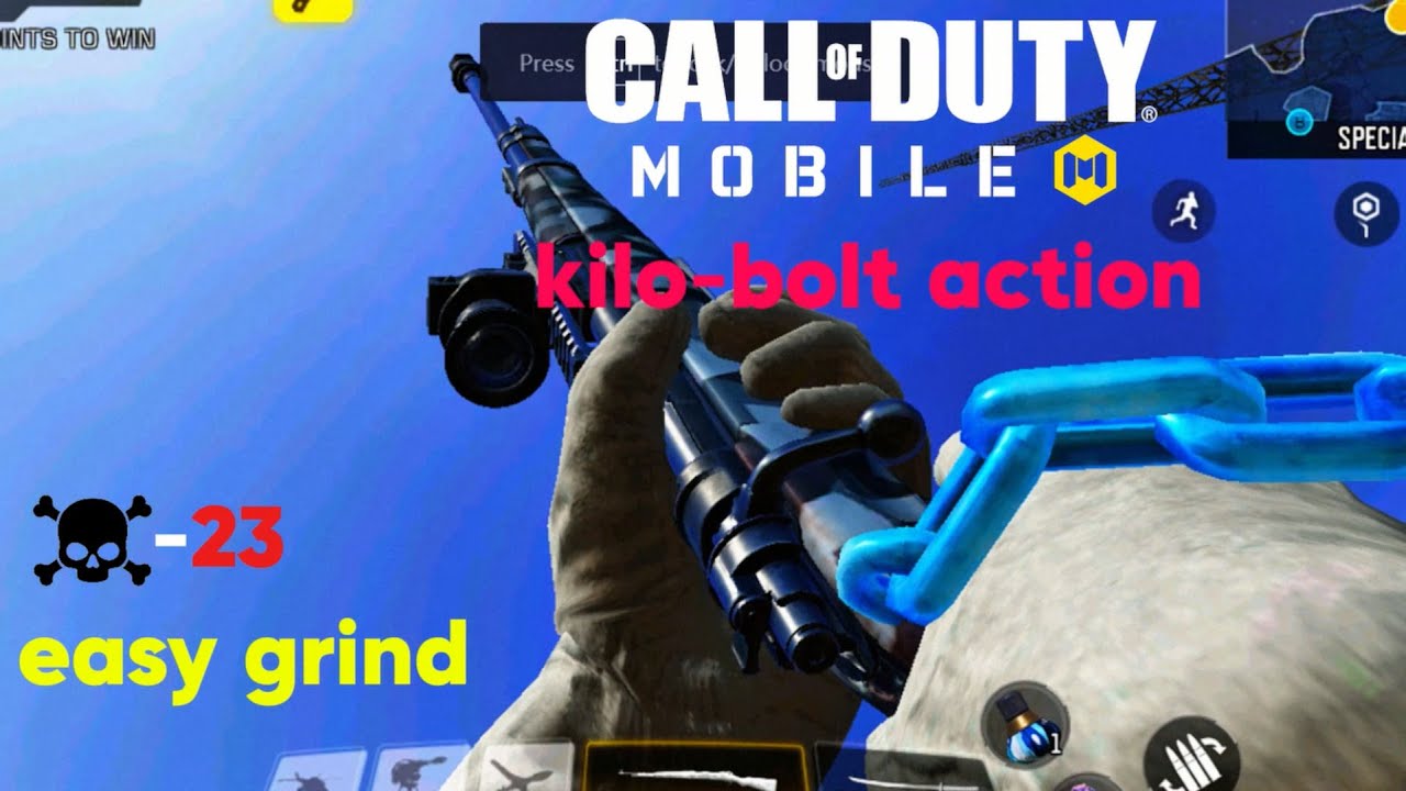 Kilo-bolt action in COD mobile is absolutely broken | 25 kills per game ...