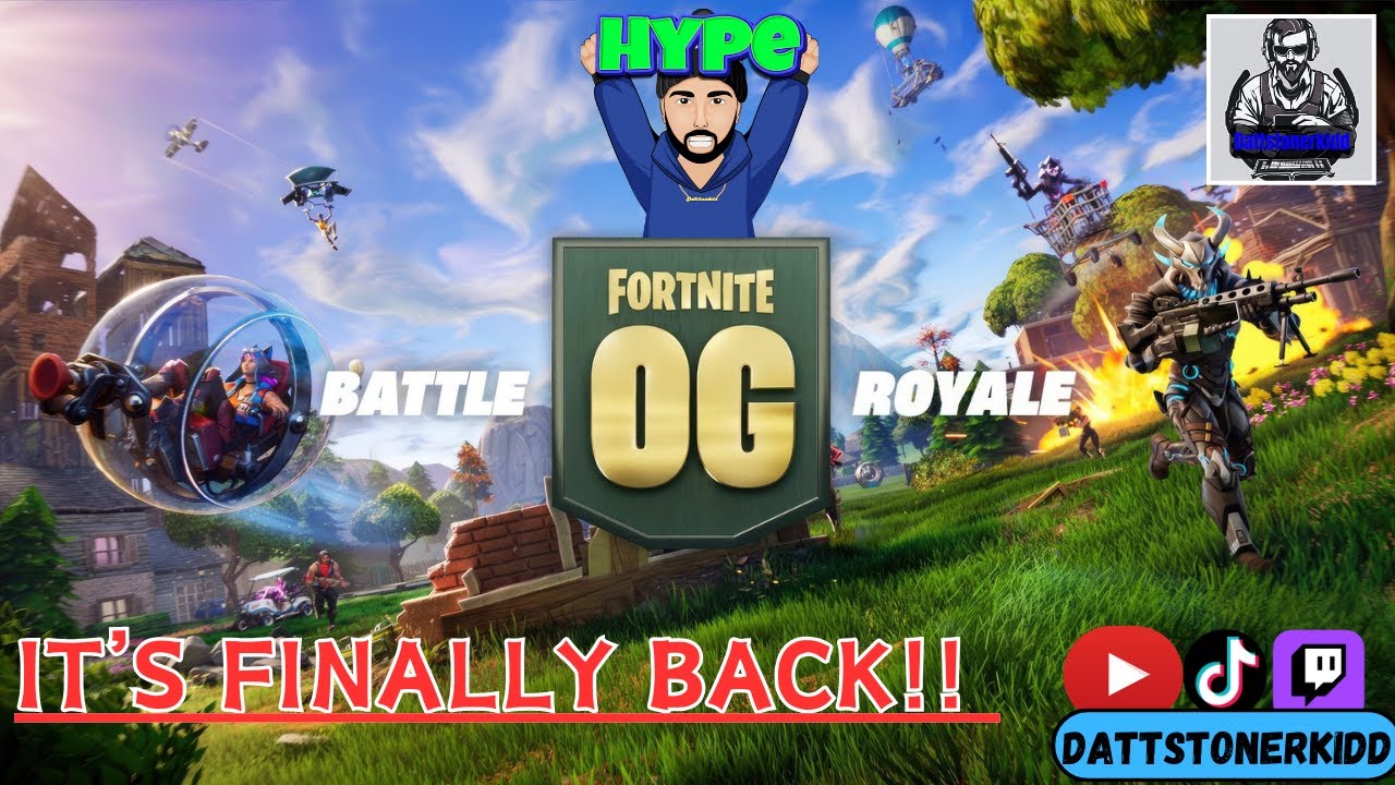 OG Fortnite Is Back !! - YouTube
