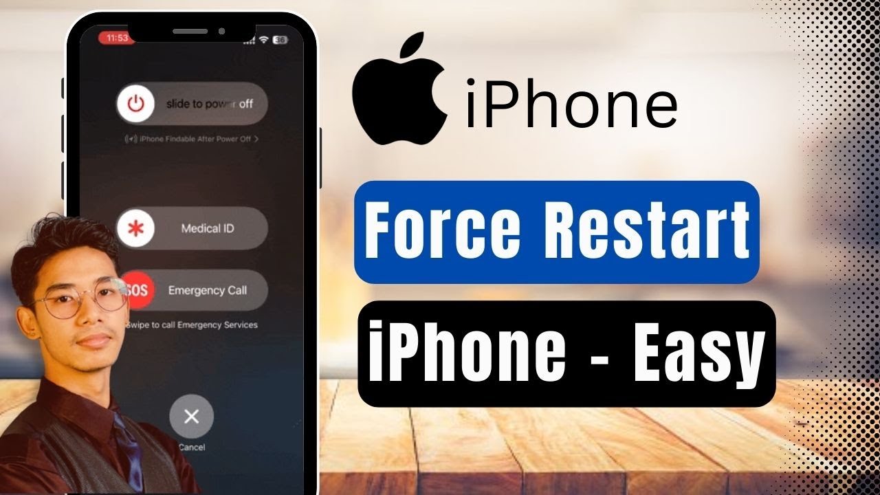 How to Force Restart iPhone - YouTube