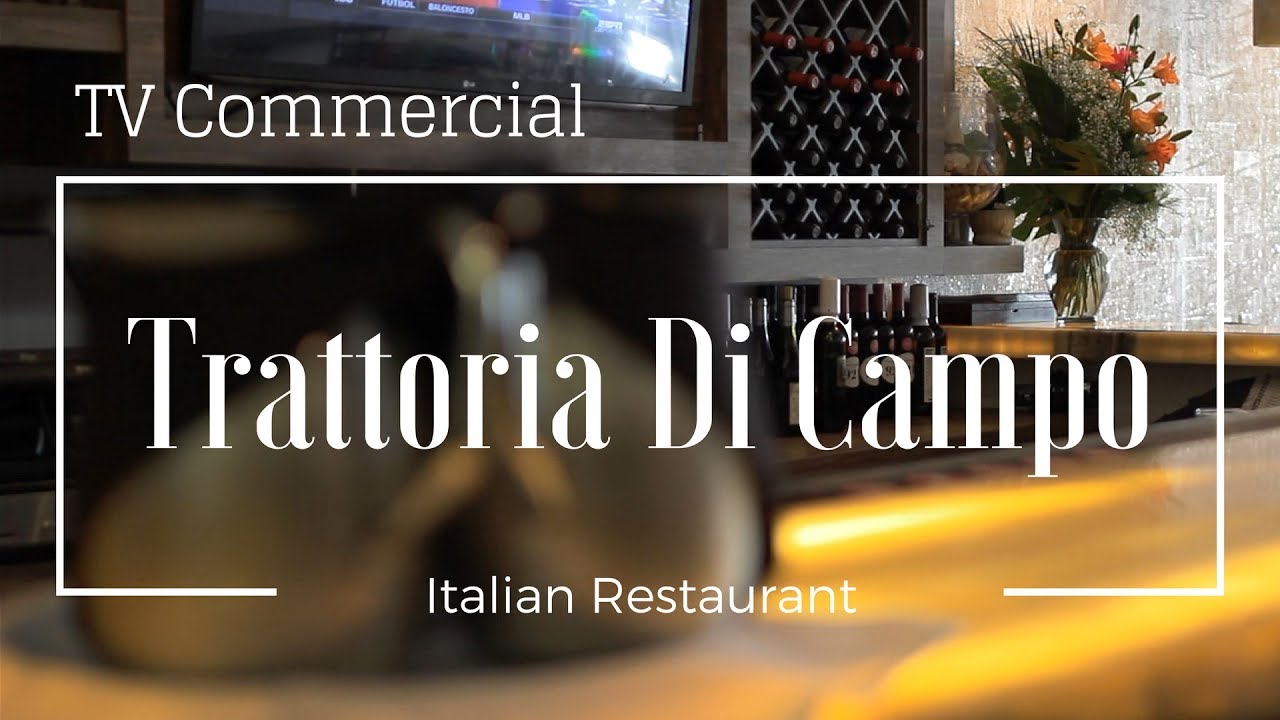 TV Commercial - Italian Restaurant - YouTube