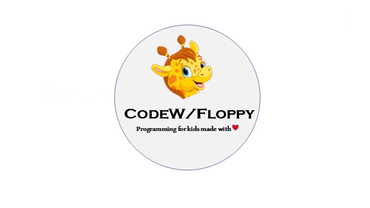 CodeW/Floppy: Programming for kids with love - YouTube