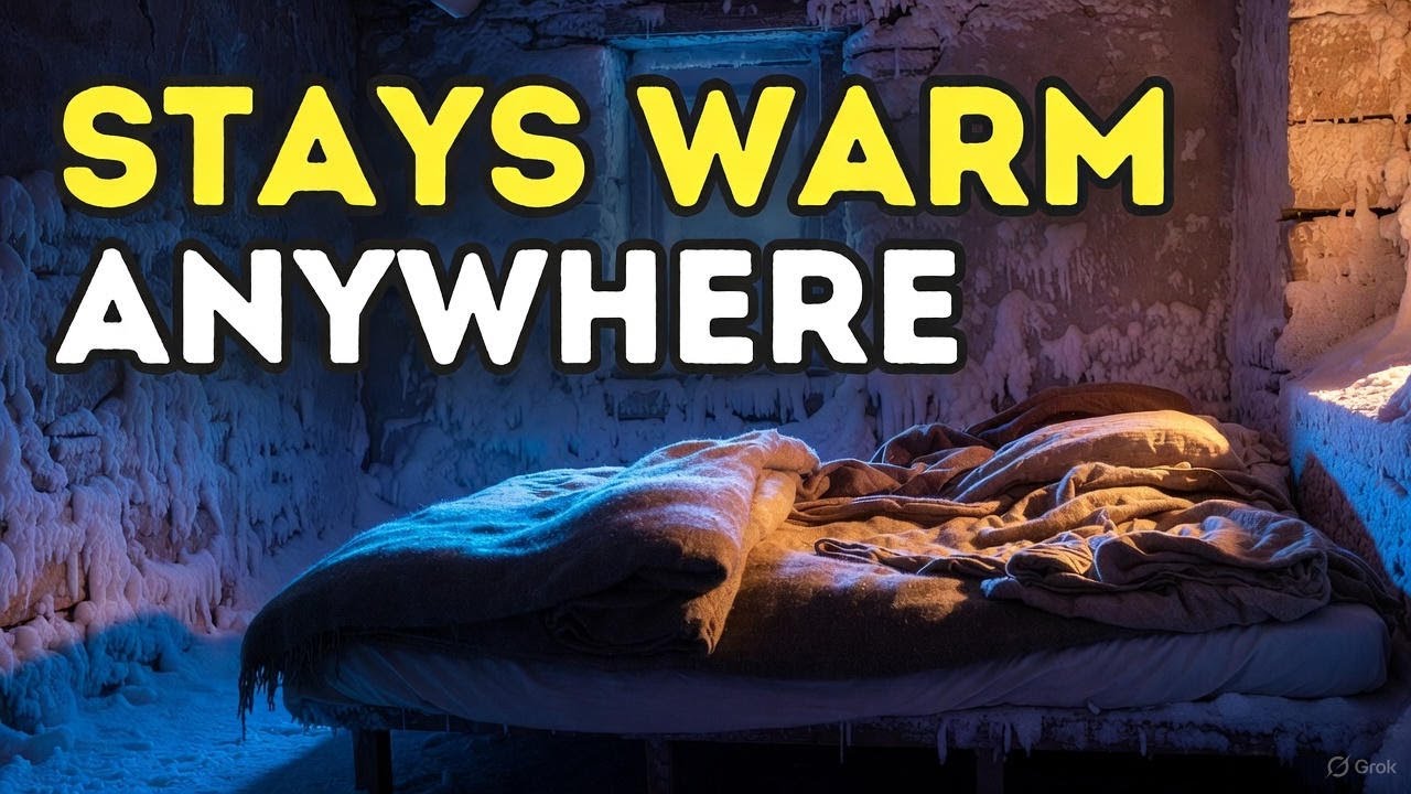 The old bed insulation layout that worked even in unheated rooms - YouTube