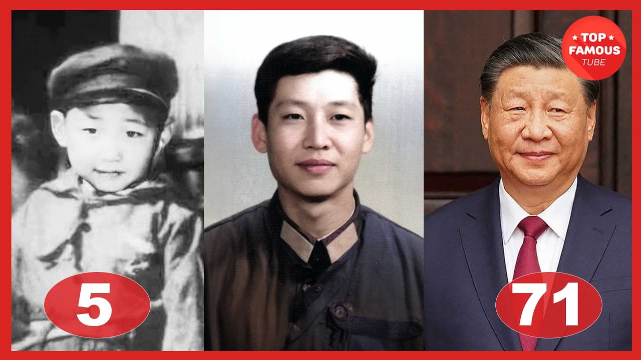 Xi Jinping ⭐ Transformation From 5 To 71 Years Old - YouTube