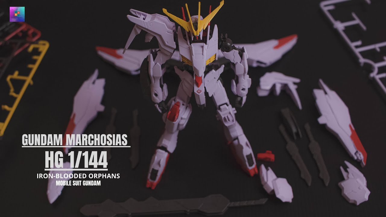HG 1/144 GUNDAM MARCHOSIAS | IRON BLOODED ORPHANS | GUNPLA BUILD ...