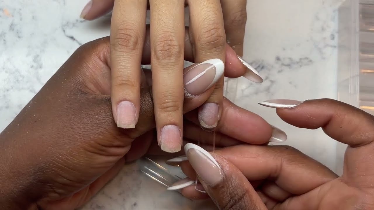 Encapsulated Glitter 3d Butterfly Acrylic Nails Youtube