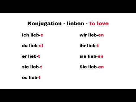 Regular Verbs in German | Regelmäßige Verben | German for beginners ...